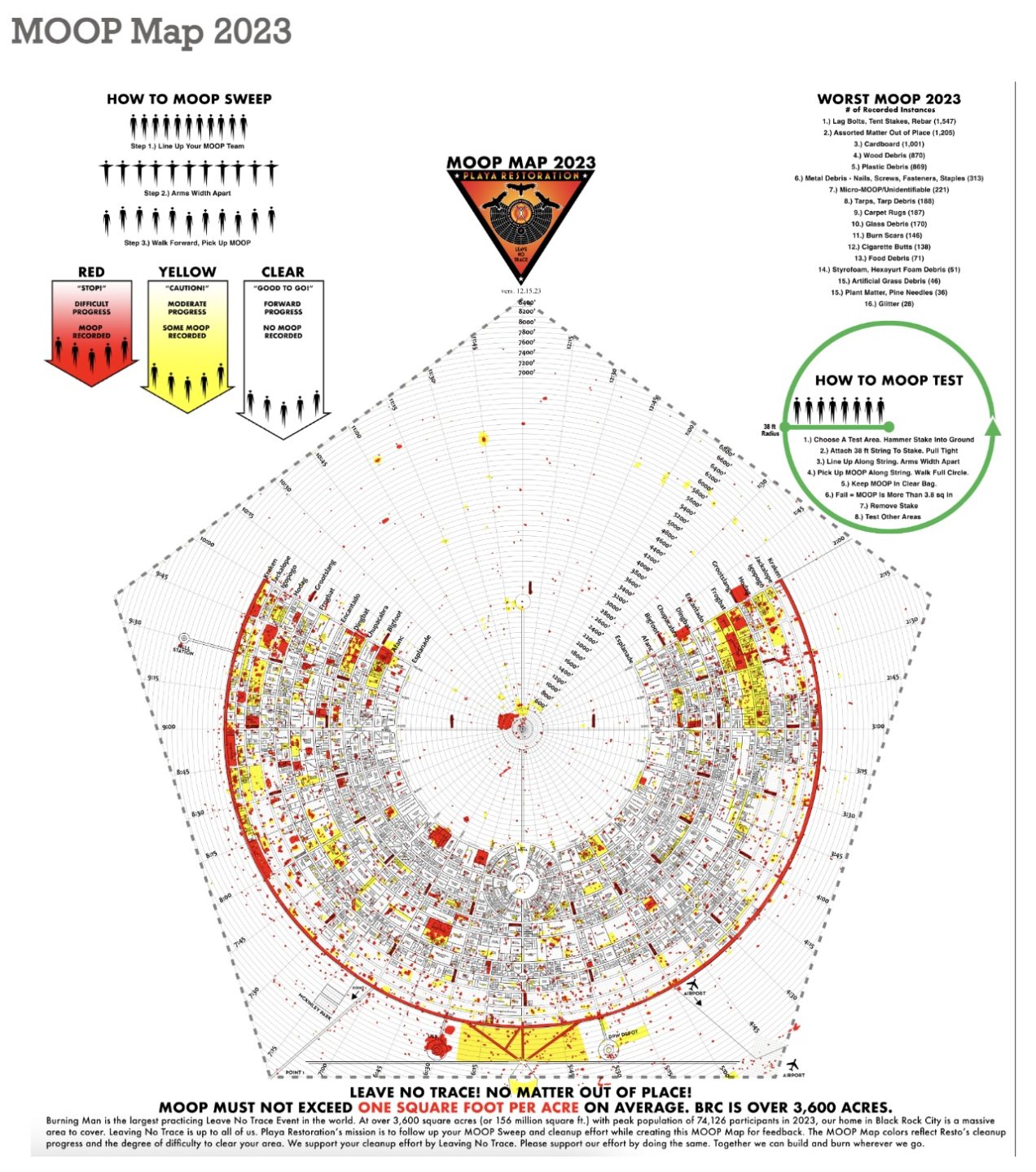 Burning Man MOOP Map | Healing Foot Wash at Burning Man